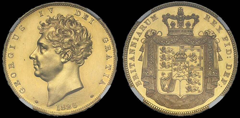 1826年 ジョージ4世 5ポンド金貨(NGC/PF61 CAM) – cocoin.jp